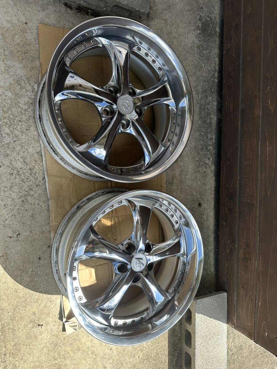 【やや傷や汚れあり】work VS KF 18インチ114.3 8.5J＋32 2本の落札情報詳細 - Yahoo!オークション落札価格検索 オークフリー