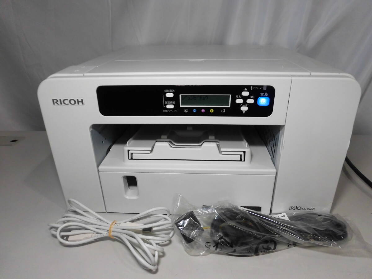 【傷や汚れあり】 936 RICOH A4 カラー ジェルジェット プリンター IPSiO SG 2100 通電〇 訳あり品 の落札情報詳細 - Yahoo!オークション落札価格検索 オークフリー