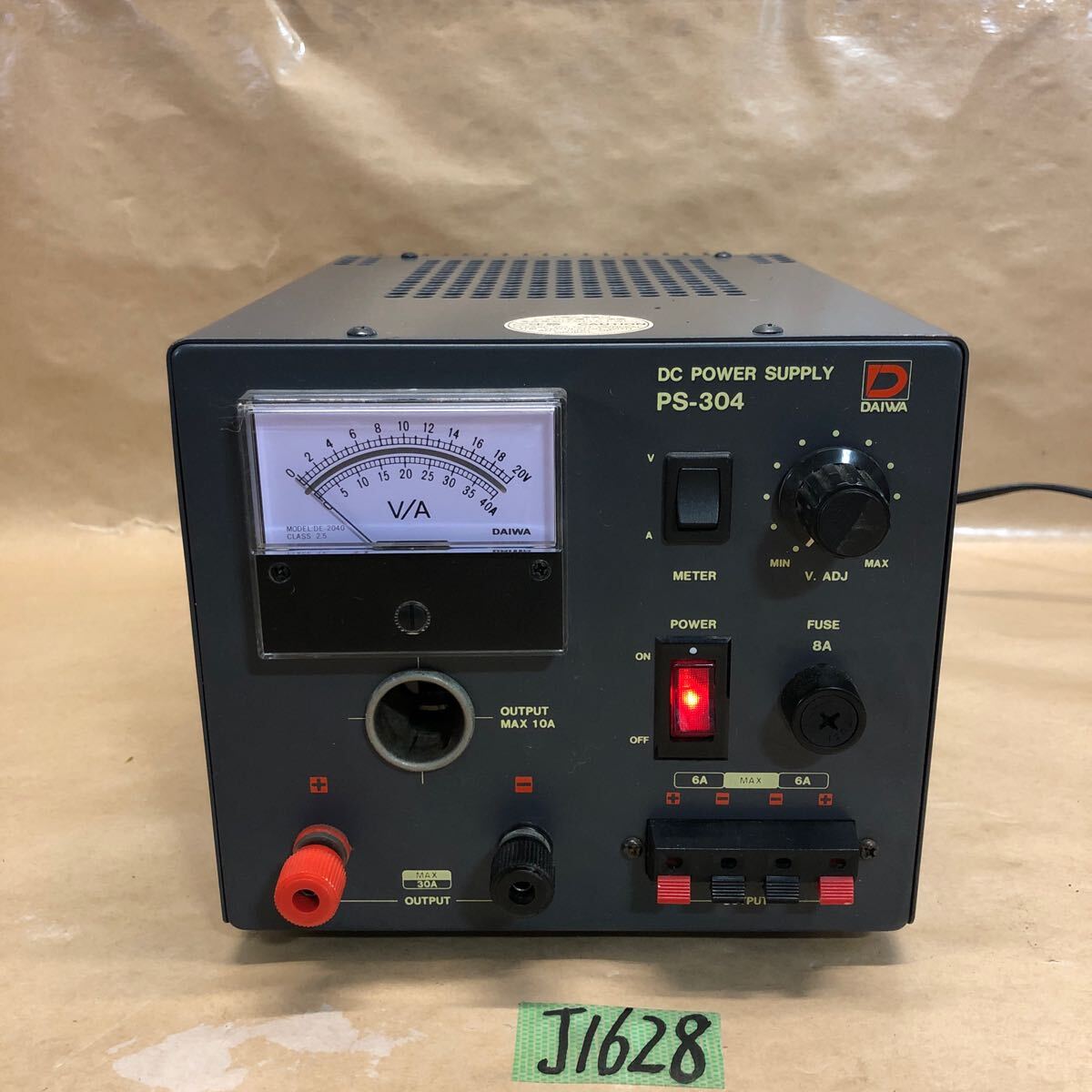 【やや傷や汚れあり】(J1628) DAIWA PS-304 安定化電源 ダイワ 通電OKの落札情報詳細 - Yahoo!オークション落札価格 ...