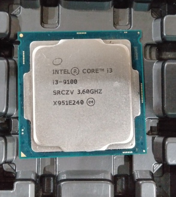 【やや傷や汚れあり】【即決】 Intel Core i3 9100 3.6(TB4.2)GHz/4コア/L3:6MB/LGA1151/TDP65Wの落札情報詳細 - Yahoo!オークション ...