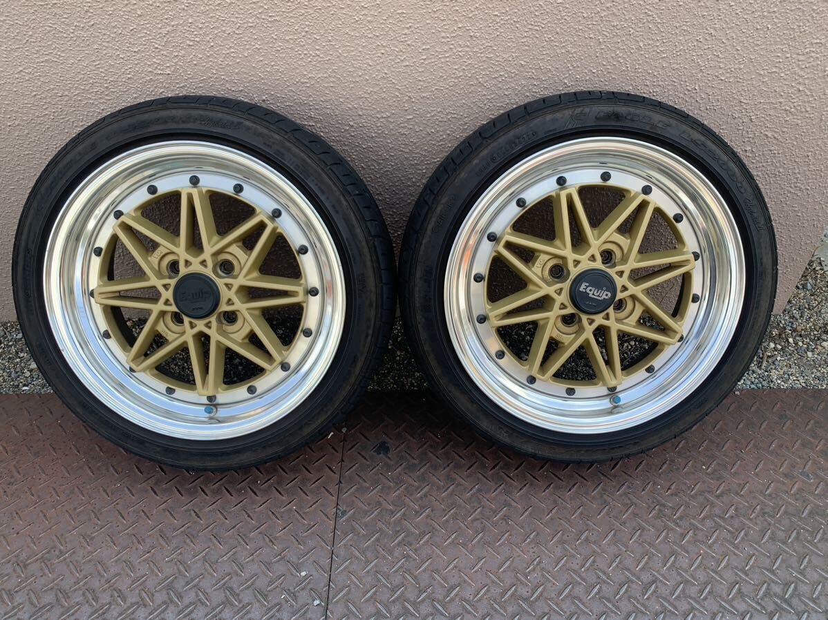 【やや傷や汚れあり】work EQUIP 03 ワーク エクイップ 15 100 5.5 旧車 ホイール タイヤの落札情報詳細 - Yahoo!オークション落札価格検索 オークフリー
