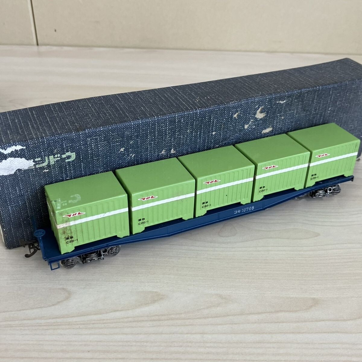 【傷や汚れあり】T456-T24-219 ENDO エンドウ コキ10768 国鉄C20-1 電車 玩具 TOKYO JAPAN 電車模型 鉄道模型 Nゲージ ホビー 箱付き ③の落札情報詳細 ...