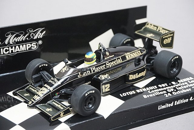 【やや傷や汚れあり】PMA ミニチャンプス 1/43 LOTUS RENAULT ロータス ルノー 98T B.セナ ブラジルGP 2004 ＃12 400045412の落札情報詳細 ...