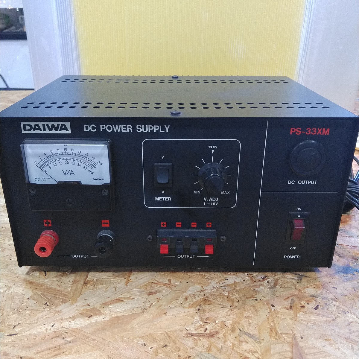 【やや傷や汚れあり】安定化電源 DAIWA DC POWER SUPPLY PS-33XM ジャンク 動作未確認の落札情報詳細 - Yahoo!オークション落札価格検索 オークフリー