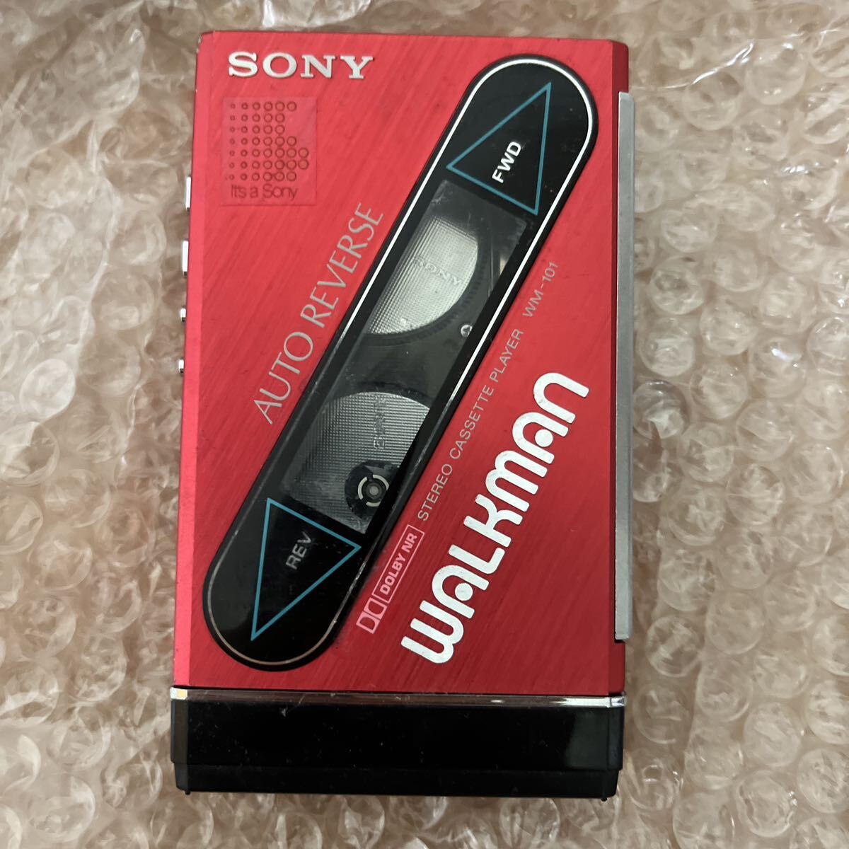 【目立った傷や汚れなし】SONY WALKMAN WM-101 ソニー ウォークマン カセットウォークマン カセットプレーヤーの落札情報詳細 ...
