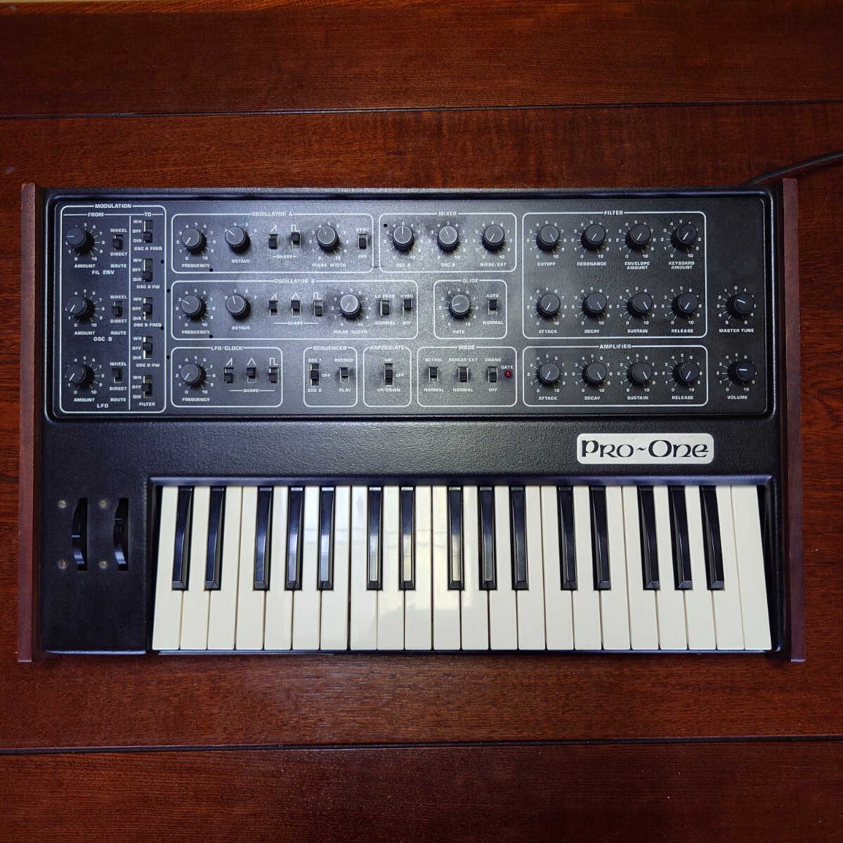 【目立った傷や汚れなし】【レア】Sequential Circuits PRO-ONE シーケンシャル サーキット プロワン アナログ ...