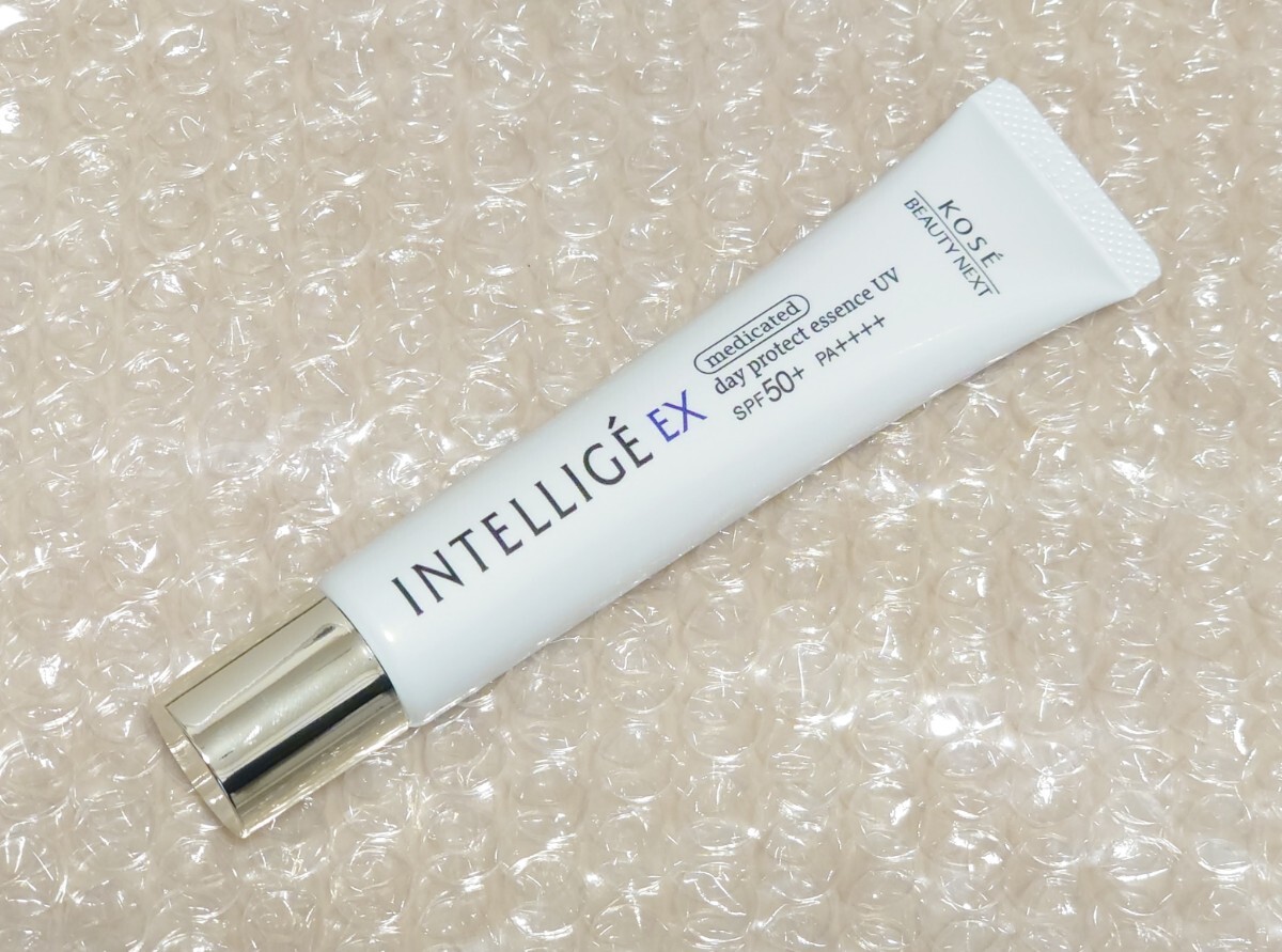 【未使用】INTELLIGE EX アンテリージェ 薬用 デイ プロテクト エッセンス UV 日中用美白乳液 SPF50＋ PA＋＋＋＋ 35g コーセー 医薬部外品 ☆の落札情報詳細 ...