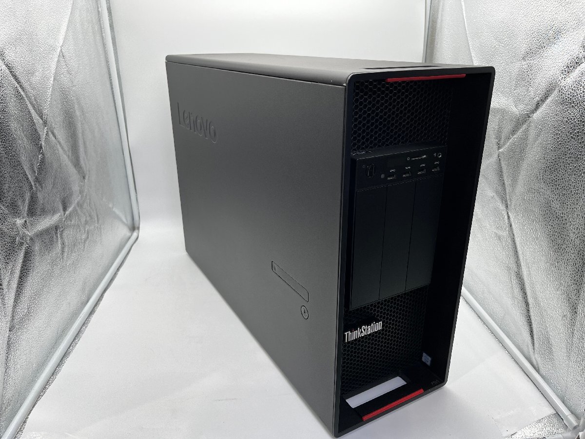 【やや傷や汚れあり】★ Lenovo/ThinkStation P920 WorkStation/Xeon Gold 6154 x2 デュアル ...