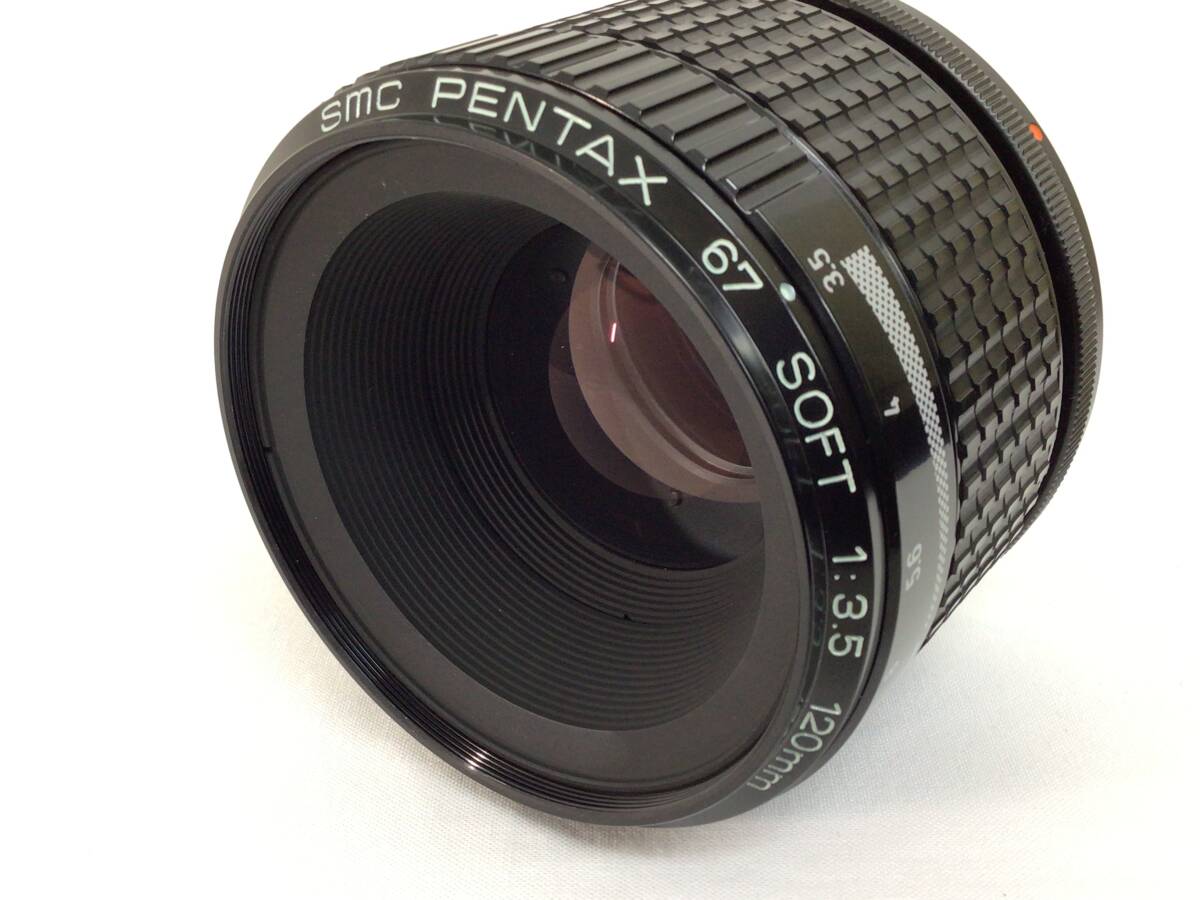 【目立った傷や汚れなし】★ 美品 ★ PENTAX ペンタックス SMC PENTAX 67 SOFT 1:3.5 120mm カメラ レンズ ...