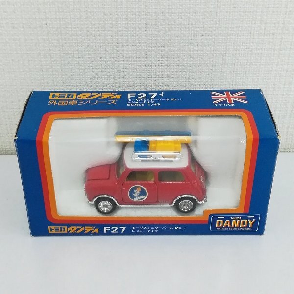 【傷や汚れあり】mJ801a [日本製] トミカダンディ F27 モーリス ミニクーパーS Mk-I レジャータイプ 赤/スキー | ミニカー Hの落札情報詳細 - Yahoo!オークション ...