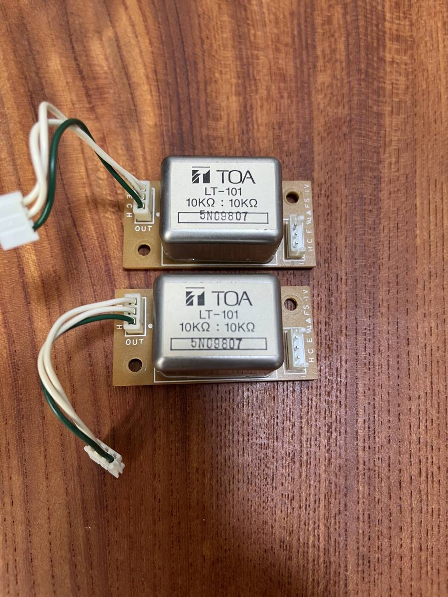 【目立った傷や汚れなし】TOA Input Transformer 10k:10k.の落札情報詳細 - Yahoo!オークション落札価格検索 ...
