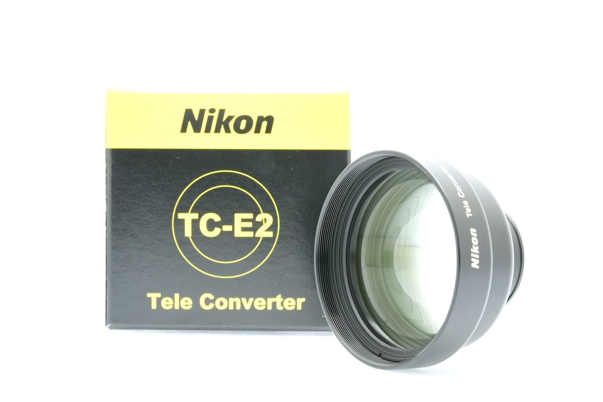 【目立った傷や汚れなし】Nikon Tele Converter TC-E2 2x ニコン テレコンバーター カメラアクセサリ 元箱の落札情報 ...