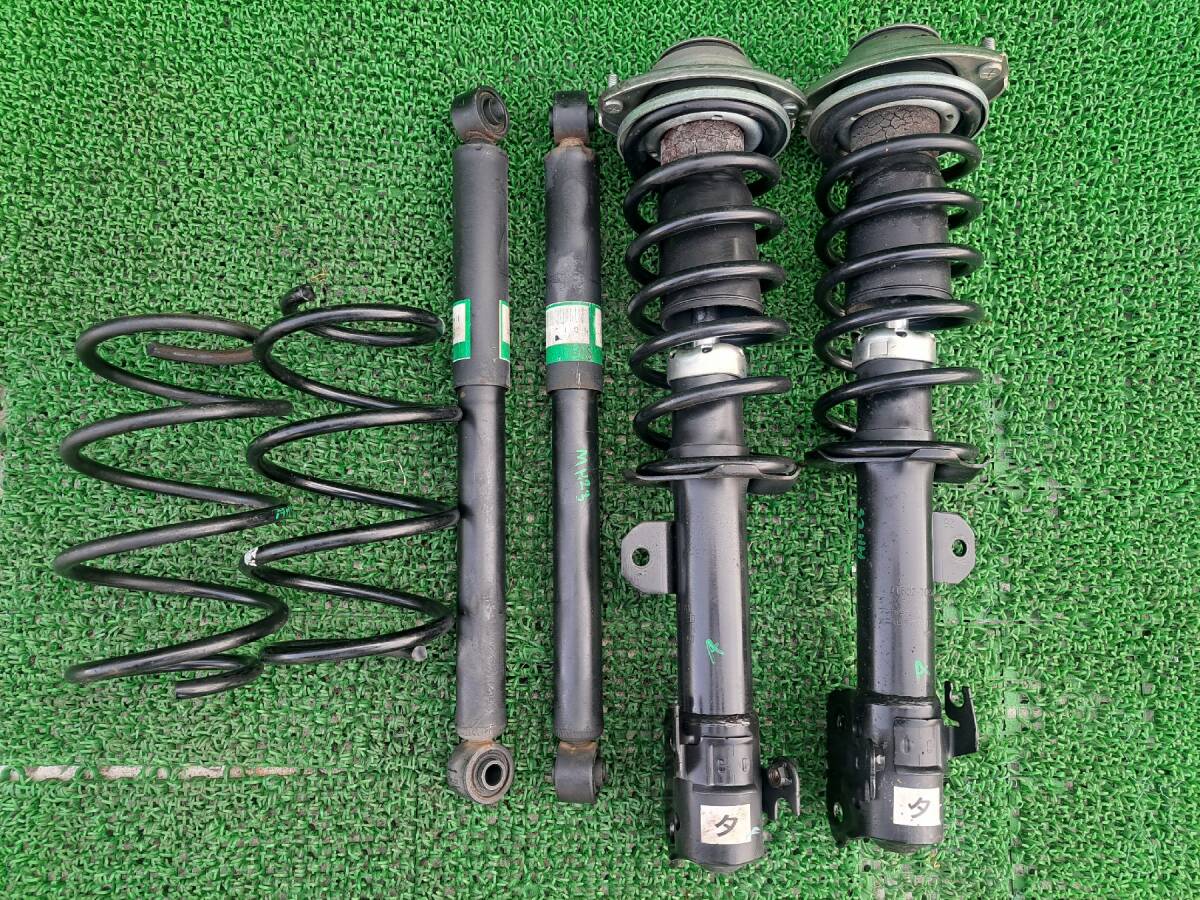 【やや傷や汚れあり】ワゴンR MH23S AZワゴン MJ23S サスペンション 1台分 フロント ストラット 左右 リアショックアブソーバー スプリング スタビブラケット付の落札情報詳細 ...