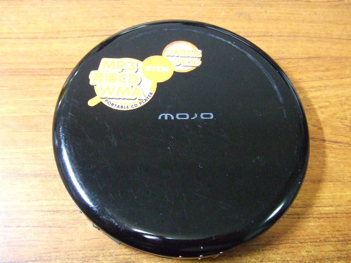 【全体的に状態が悪い】L63 TDK ポータブルCDプレーヤー mojo MOJO-CD1220 中古 未確認 本体 ジャンクの落札情報詳細 ...