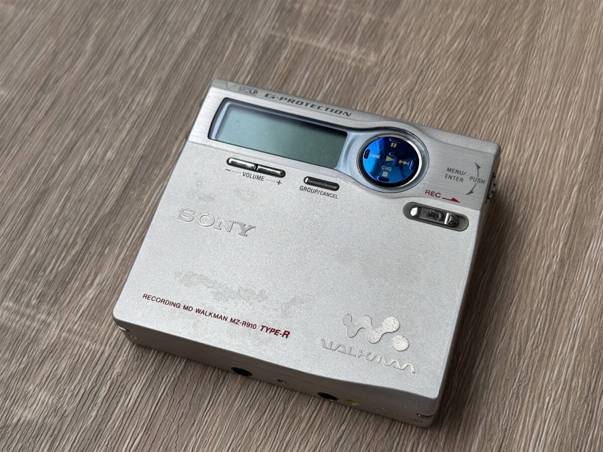 【目立った傷や汚れなし】SONY MD WALKMAN ポータブルMDプレーヤー MZ-R910 ジャンクの落札情報詳細 - Yahoo!オークション落札価格検索 オークフリー