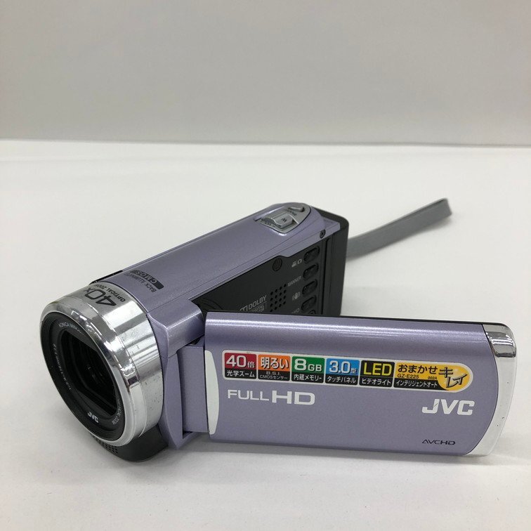 【やや傷や汚れあり】JVC Everio ハイビジョンメモリームービー GZ-E225 箱付き 通電〇【CJAK4002】の落札情報詳細 - Yahoo!オークション落札価格検索 オークフリー