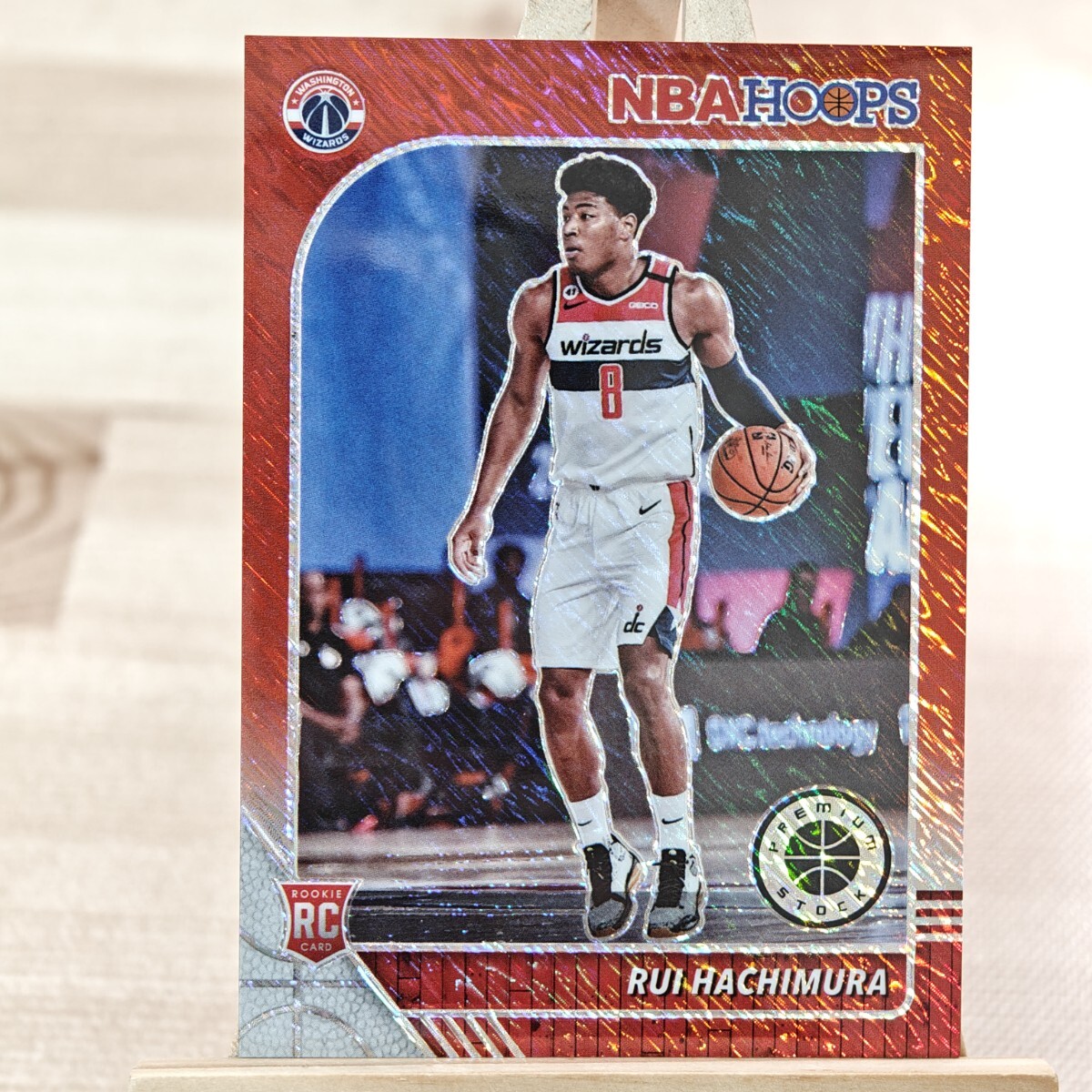 【目立った傷や汚れなし】88枚限定 八村塁 2019-20 Panini Hoops Premium Stock Rui Hachimura ...