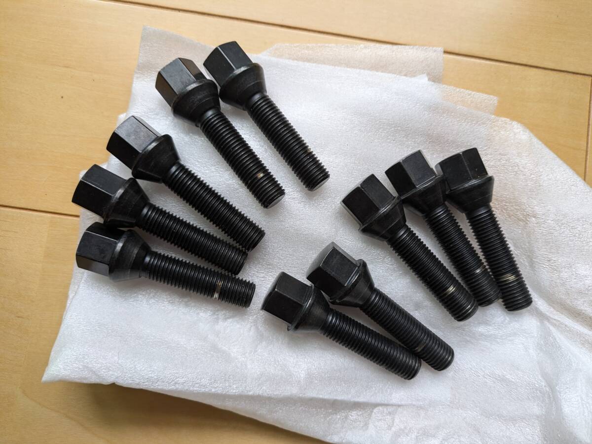【やや傷や汚れあり】BMW ロングホイールボルト 首下45mm M14 P1.25 60度 テーパー 17HEX ブラック 10本セット（中古）【送料無料】の落札情報詳細 - Yahoo ...