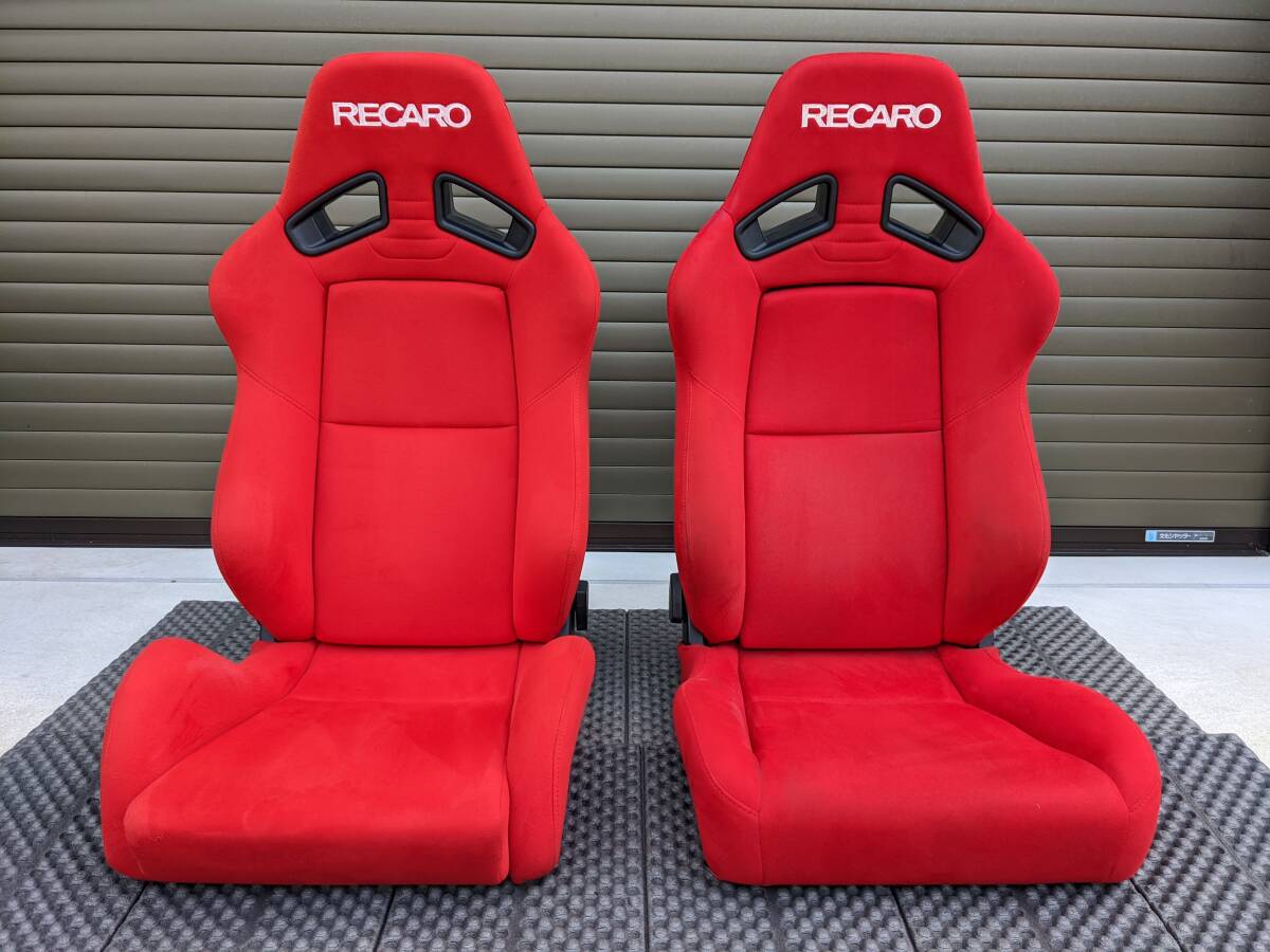 【やや傷や汚れあり】【1円～】RECARO SR-7とSR-7F 鮮やかなカムイレッド！破れなし正規品2脚セット！車検OK！検レカロ/セミバケ/SR7/SR-3/LX/LS/赤/SR-6の落札 ...