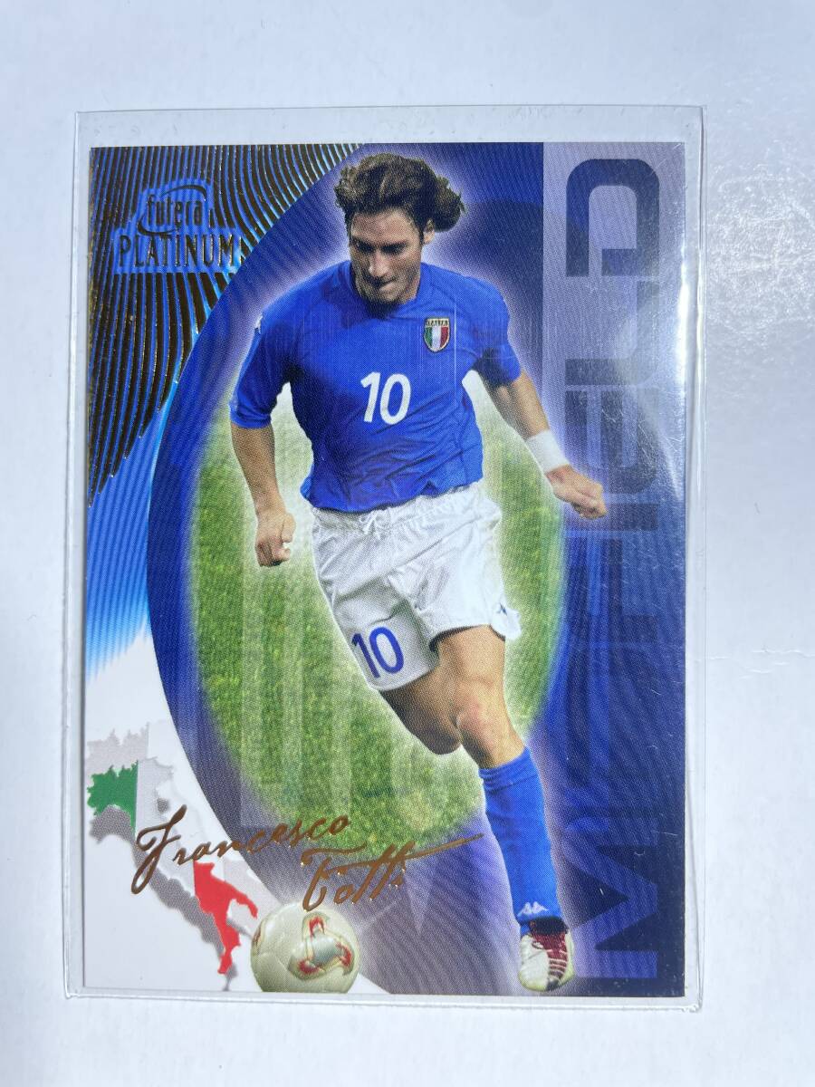 【未使用】futera PLATINUM2003 WORLD FOOTBALL BASE CARD Francesco Totti NO.44 ...