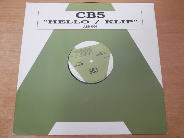 【やや傷や汚れあり】P5-339＜12inch/蘭盤/美盤＞CB5 Hello / Klipの落札情報詳細 - Yahoo!オークション落札価格検索 オークフリー