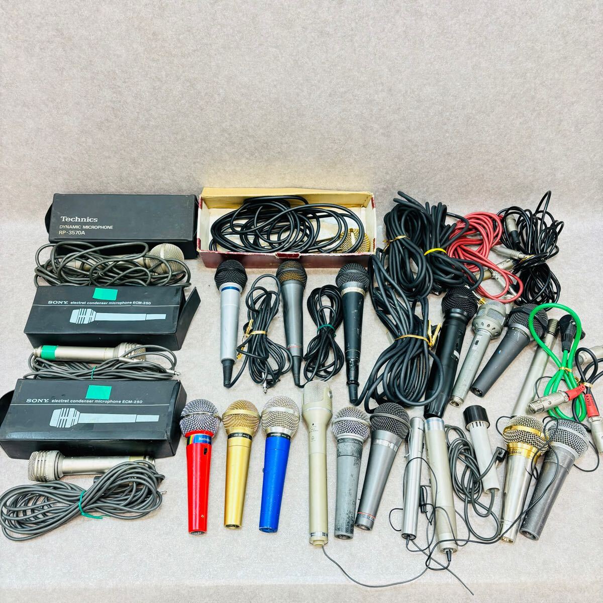 【やや傷や汚れあり】D3029★Techbics RP-3570A/ECM-250/National RP-VK5/SONY F-VX700 ...
