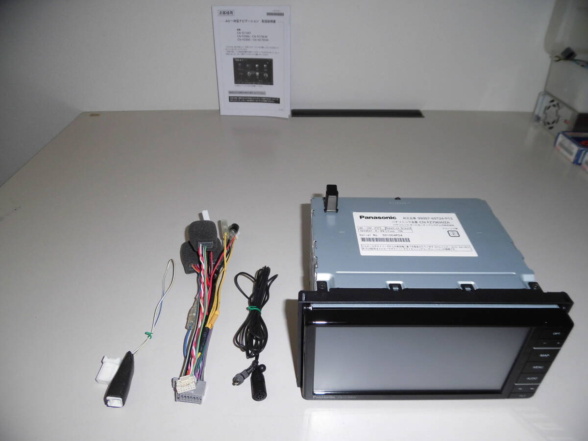 【やや傷や汚れあり】N3040 スズキ【SUZUKI】純正 Panasonic メモリーナビ CN-FZ796WZA 中古品の落札情報詳細 ...