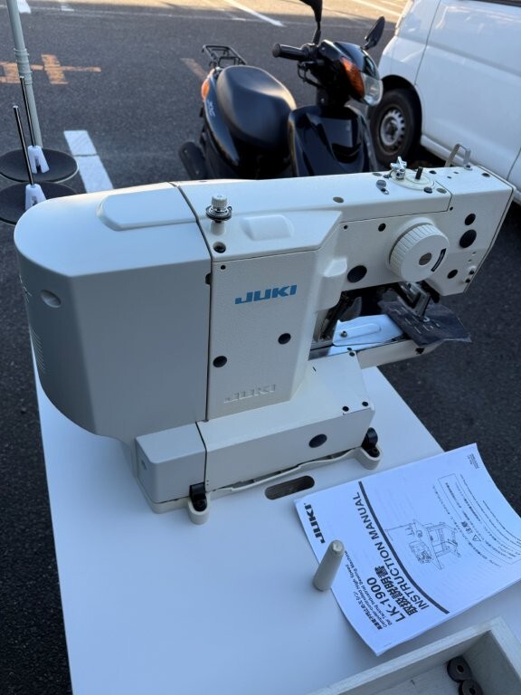 【傷や汚れあり】工業用ミシン JUKI LK1900 電子カン止めミシン 100V完成品の落札情報詳細 - Yahoo!オークション落札価格 ...