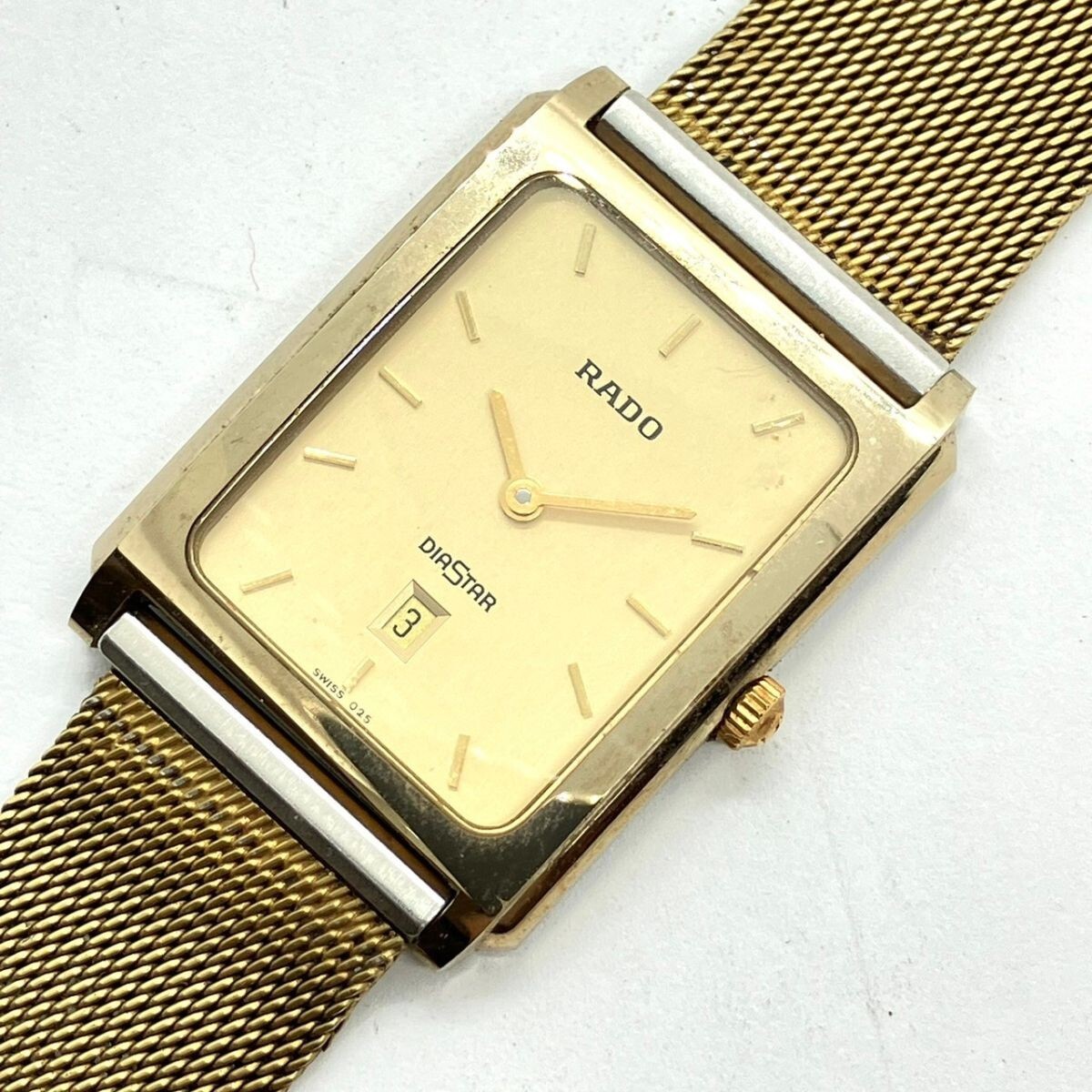 RADO ラドー DIASTAR ダイヤスター 111.9503.3 クォーツ 腕時計 稼働品の落札情報詳細 - Yahoo!オークション落札価格検索 オークフリー