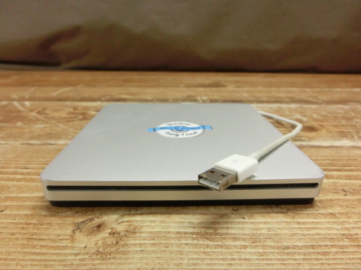 【傷や汚れあり】【JC-3013】Apple アップル A1379 USB Super Drive 外付けドライバー スーパードライブ PC ...