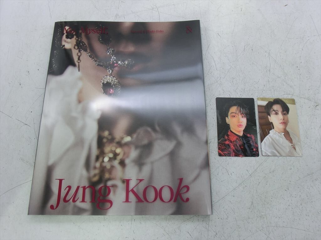 【やや傷や汚れあり】【IJ44-10】【送料無料】BTS ジョングク Special 8 Photo-Folio Me, Myself, & Jung Kook ‘Time ...