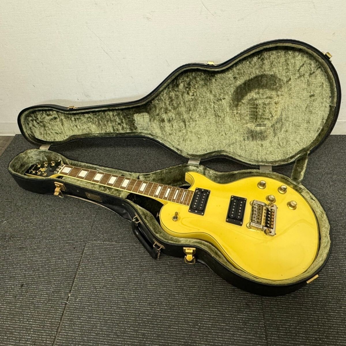 【傷や汚れあり】X405-K32-5058 Aria pro Ⅱ アリアプロ 2 エレキギターエレキ ハードケース付き イエロー 弦楽器の落札情報詳細 - Yahoo!オークション落札価格検索 ...