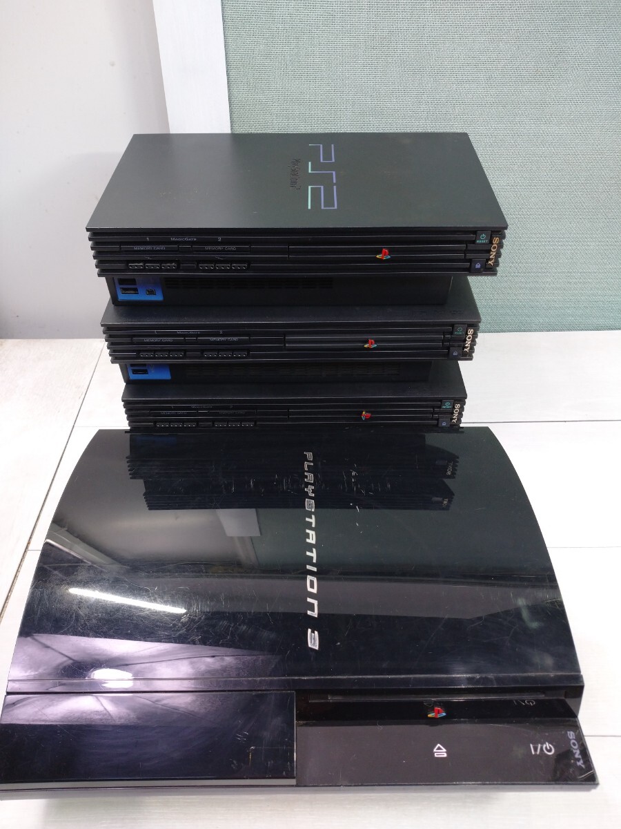 【全体的に状態が悪い】「送料無料」 SONY Play Station 3 CECHB00 PS2 SCPH-15000 SCPH-5000× ...
