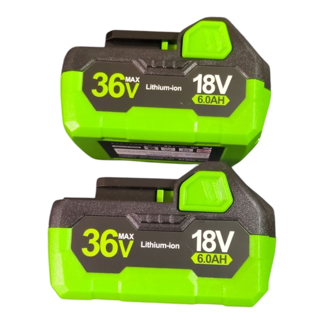 【目立った傷や汚れなし】【1円オークション】36V & 18V ハイコーク交換用バッテリー、2個セット、36V (3.0Ah)/18V (6.0Ah) AAU0262の落札情報詳細 ...