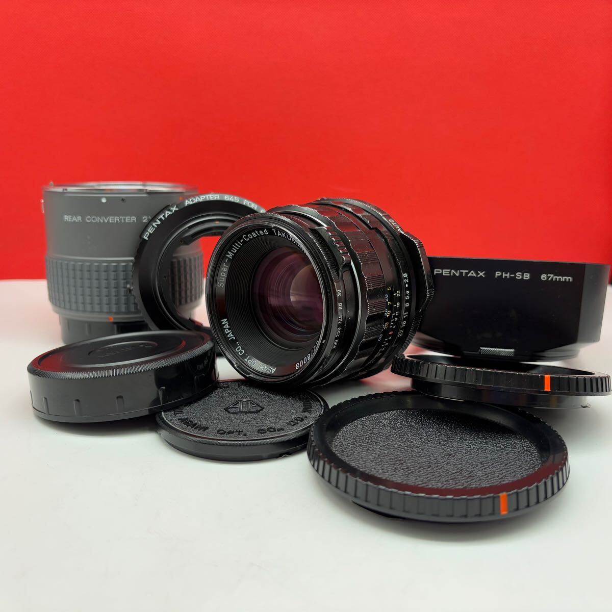 【傷や汚れあり】【5703.6】 PENTAX 67 REAR CONVERTER 2x コンバーター ペンタックス 6x7 中判 レンズ ★ 中古 現状品彡の落札情報詳細 - Yahoo ...