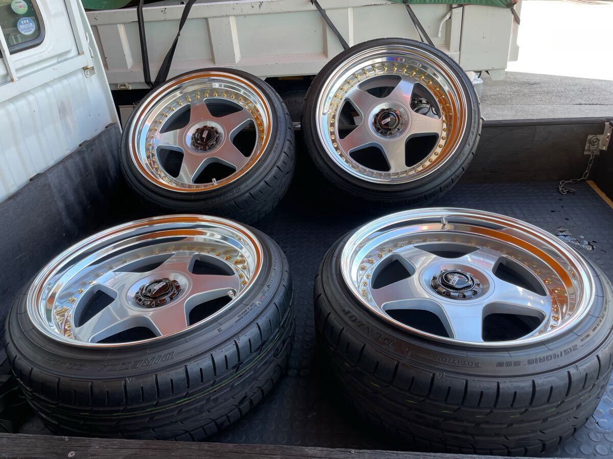 【目立った傷や汚れなし】SSR SP6 18インチ 9.5j通し +30 +18 5穴 PCD100 超美品 タイヤ付き 深リムの落札情報詳細 ...