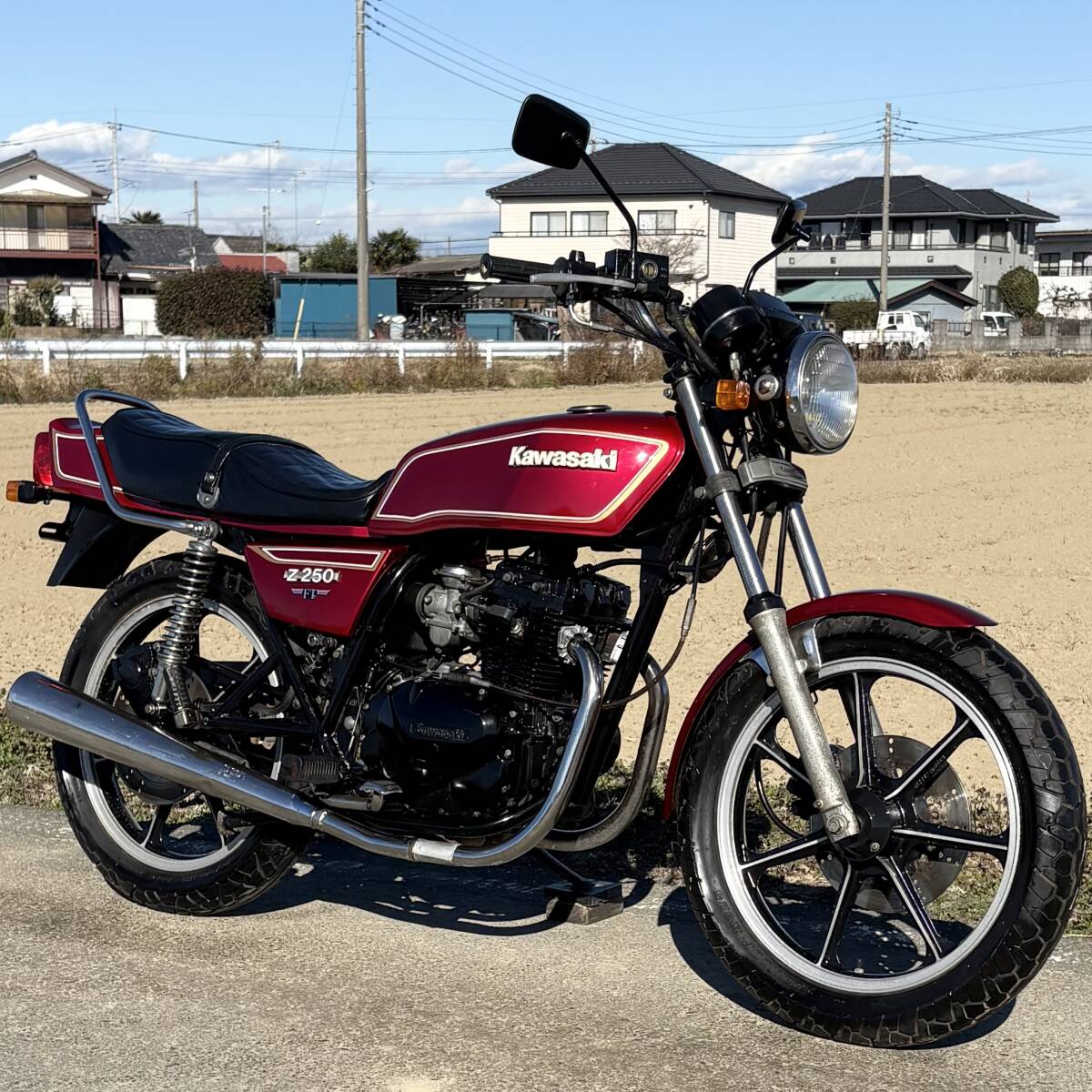 【傷や汚れあり】Z250FT 実動 書類付き KZ250A 国内物 絶版 超希少 旧車 カワサキ 検）Z FT LTD GPZ CB RS GX XS FTR GB CBX FW SW TR ...