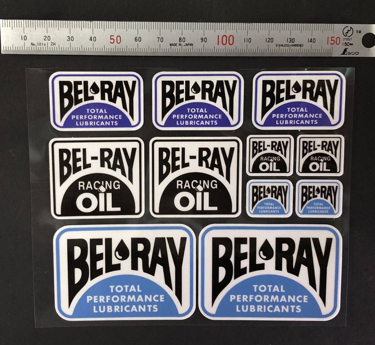 【未使用】送料無料 BEL-RAY ステッカー ベルレイ GS1000 クーリーレプリカ GS1000S GS750 CB750F ...