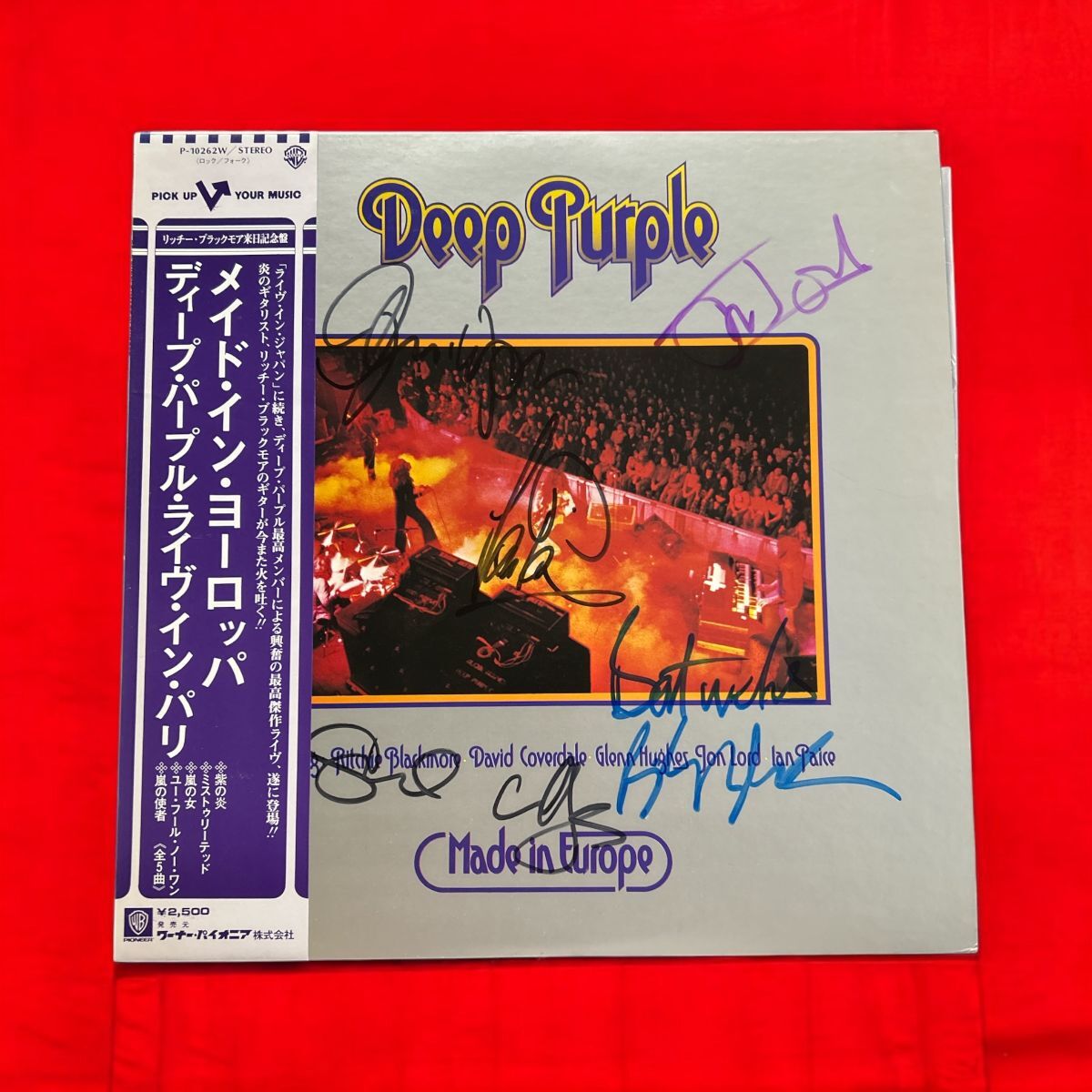 【やや傷や汚れあり】Deep Purple ディープ・パープル Ritchie Blackmore リッチー・ブラックモア David C ...