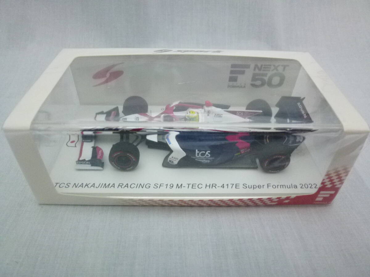【目立った傷や汚れなし】Spark スパーク 1/43 TCS NAKAJIMA RACING SF19 M-TEC HR-417E #64 山本尚貴 Japan Super Formula ...