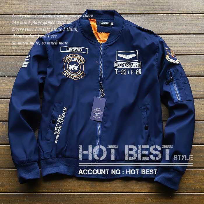 【未使用】新品 G.GABRIEL 完売メンズ 薄手 高級ワッペン 豪華刺繍 CWU 45P ミリタリー US フライトジャケットMA-1 軽量/M /3192の落札情報詳細 - Yahoo ...