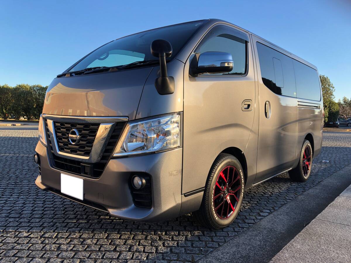 【走行距離 155,000 km】★令和2年式 NV350キャラバン 2.5 プレミアムGX ディーゼルターボ 法人ワンオーナー！無事故！Bカメ フルセグナビ ETC 17インチアルミ !!の ...