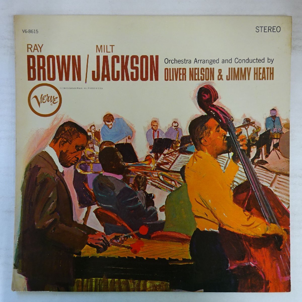 【やや傷や汚れあり】11212363;【US盤/Verve/深溝】Ray Brown, Milt Jackson / Much In ...