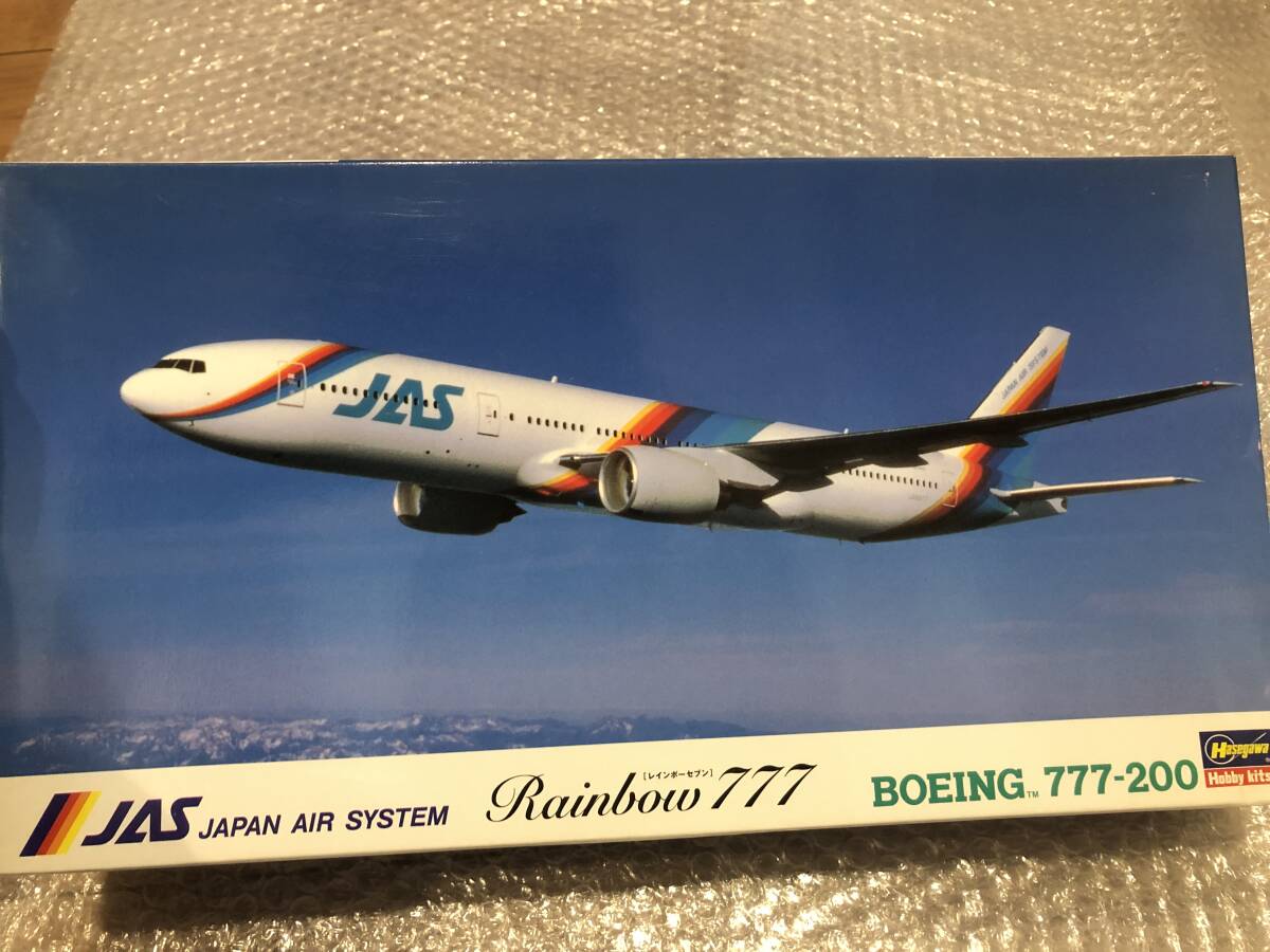 【未使用に近い】ハセガワ 1/200 ボーイング B777-200 JAS 日本エアシステム レインボーセブン HASEGAWAの落札情報詳細 - Yahoo!オークション落札価格検索 オークフリー