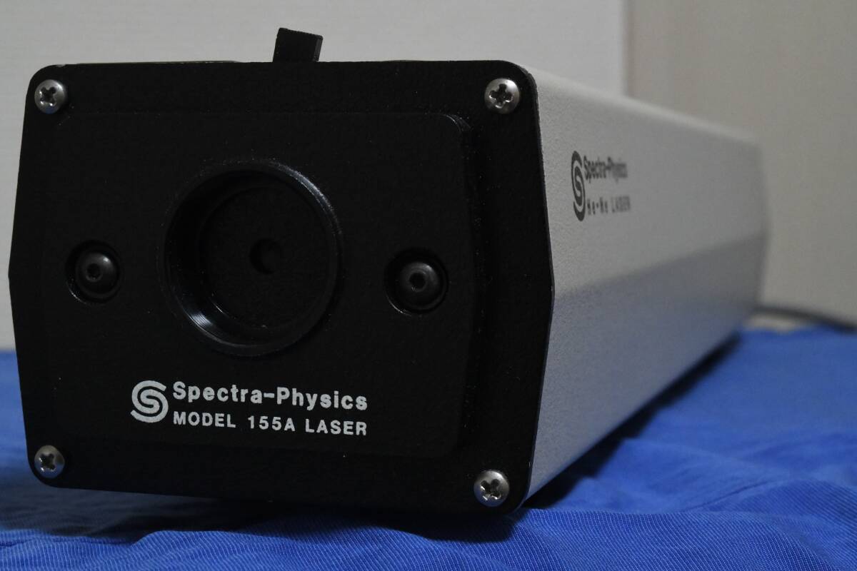 【目立った傷や汚れなし】Spectra-Physics MODEL 155A HELIUM-NEON LASER スペクトラフィジックス ...