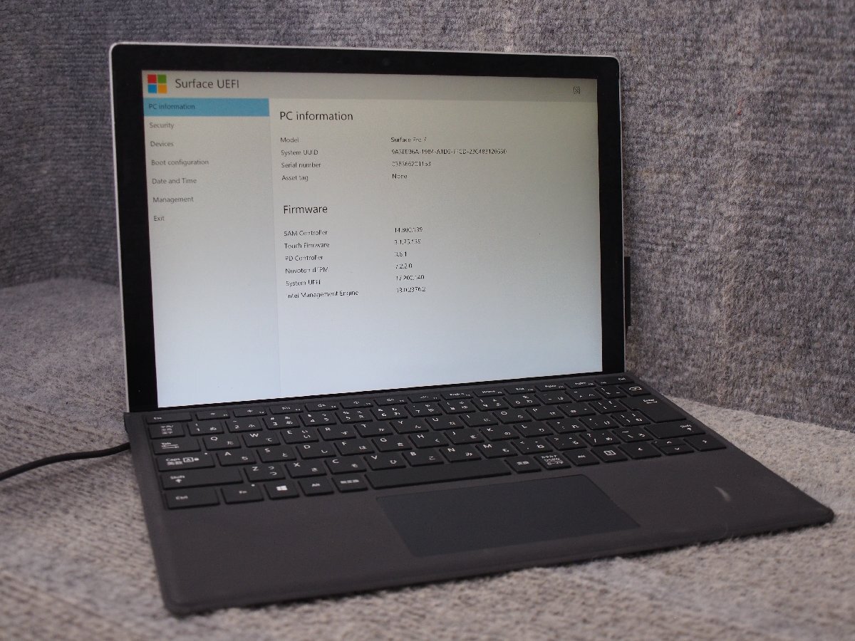 【傷や汚れあり】Microsoft Surface Pro7 1866 128GB i5-1035G4 1.10GHz 8GB OS無し ジャンク D51171の落札情報詳細 - Yahoo ...