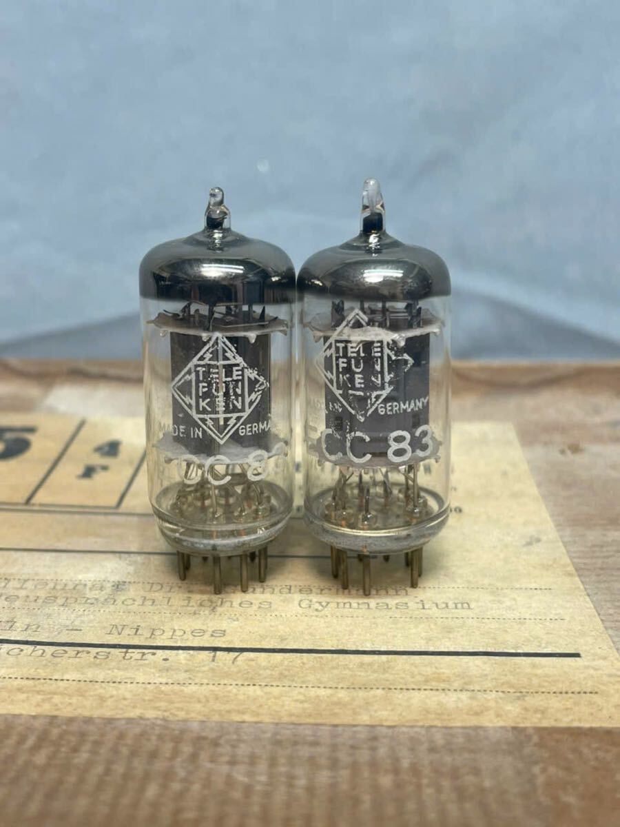 【未使用に近い】テレフンケン TELEFUNKEN ECC83/12AX7 真空管 2 本 ☆3号☆の落札情報詳細 - Yahoo!オークション落札価格検索 オークフリー