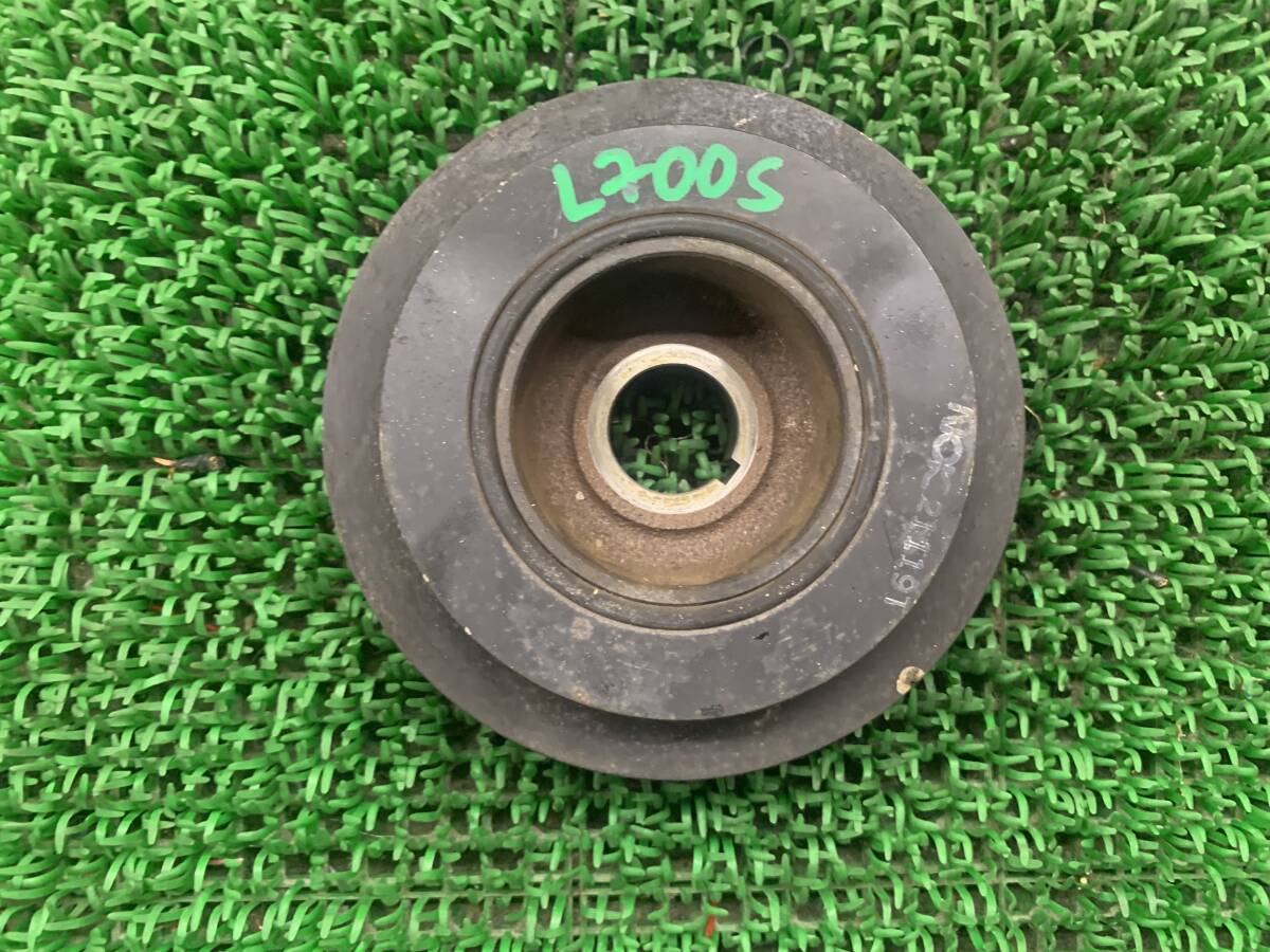 【やや傷や汚れあり】即決値段 動作OK Z3-1 ダイハツ ミラジーノ L700S 純正 クランクプーリー クランクシャフトプーリーの落札情報詳細 - Yahoo!オークション落札価格検索 ...