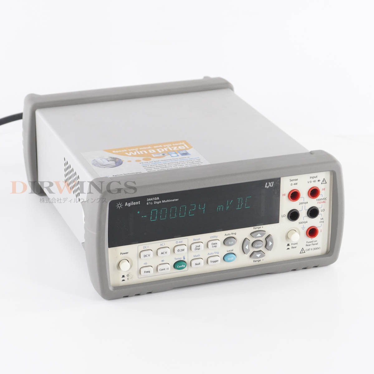 【傷や汚れあり】HEWLETT-PACKARD 34401A MULTIMETER 中古 AGILENT / HP / HEWLETT ...