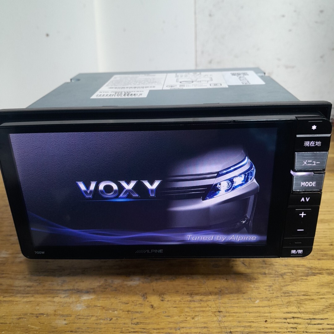 【やや傷や汚れあり】トヨタVOXYヴォクシー専用ALPINEアルパイン 700W(管理番号:24030709 )地図SDカード無しの落札情報詳細 - Yahoo!オークション落札価格検索 オークフリー